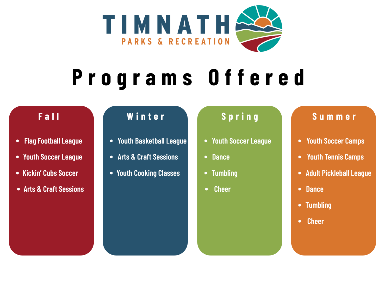 Recreation Programs & Registration - Town of Timnath